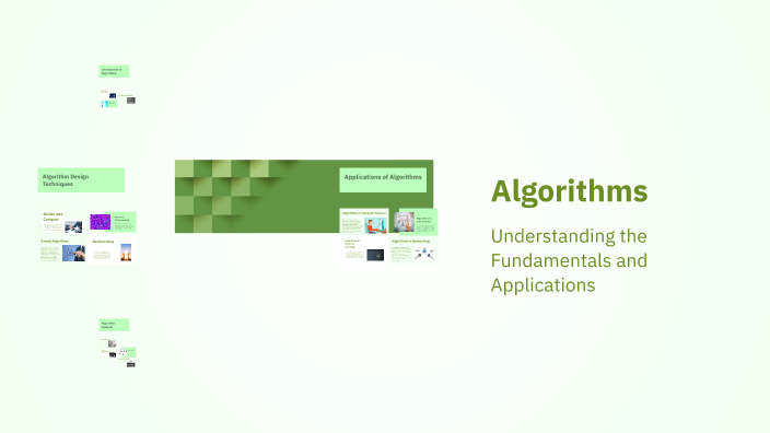 Algorithms by Amira mar3y on Prezi