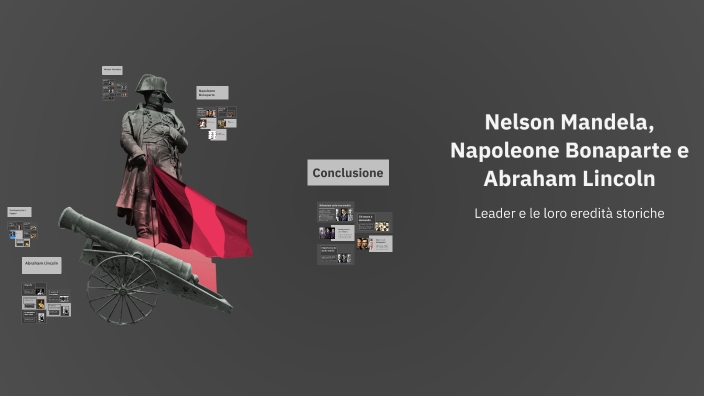 Nelson Mandela, Napoleone Bonaparte e Abraham Lincoln by RAFAEL DE ...