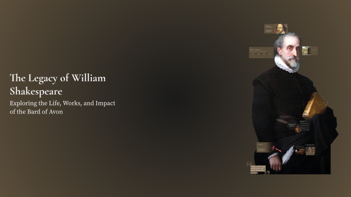 The Legacy of William Shakespeare by Darius on Prezi