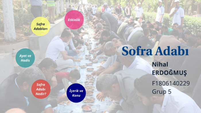 SOFRA ADABI by Nihal ERDOĞMUŞ on Prezi