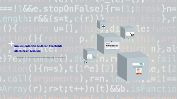 Implementación de AI con Teachable Machine en Arduino by Juan Diego ...