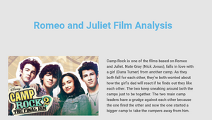 Romeo and Juliet Film Analysis by Taylor Blanchard on Prezi Design