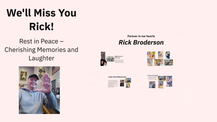 We'll Miss You Rick! by Jose Ibarra on Prezi
