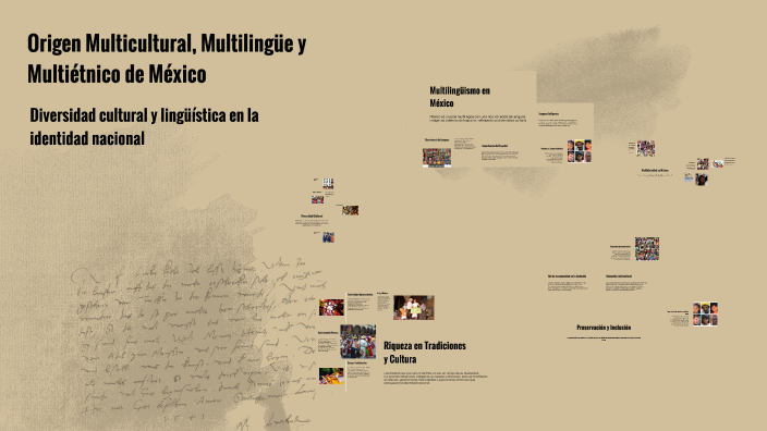 Origen Multicultural, Multilingüe y Multiétnico de México by Daniela ...