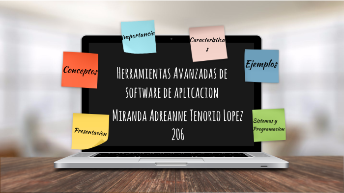 Herramientas Avanzadas de Software de Aplicacion by Miranda Tenorio on ...