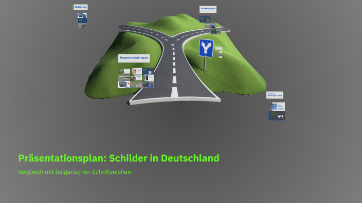 Präsentationsplan: Schilder in Deutschland by Ivan Velev on Prezi