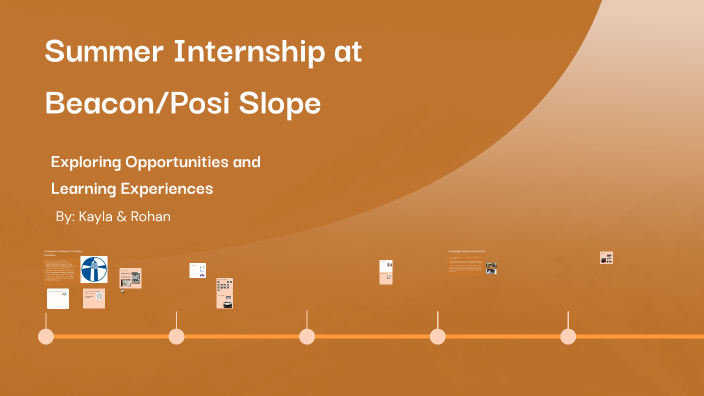 Summer Internship at Beacon/Posi Slope by Rohan Patel on Prezi