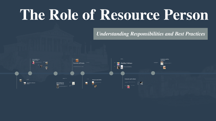 The Role of Resource Person by vivek sharma on Prezi
