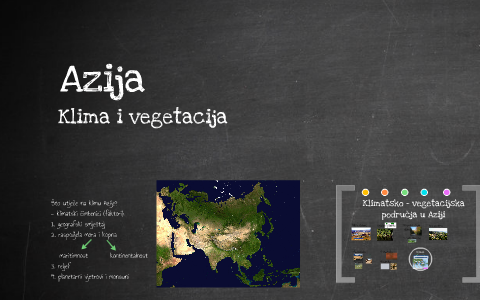 Azija - klima i vegetacija (6.razred) by Slavenka HT on Prezi