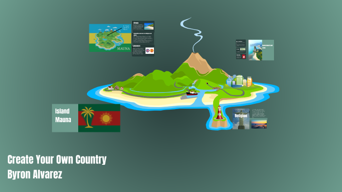 Create Your Own Country Project: Designing an Island Nation by Byron ...