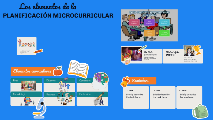 LOS ELEMENTOS DE LA PLANIFICACIÓN MICROCURRICULAR by Nicole Granda on Prezi