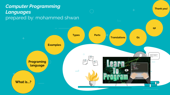 computer programming languages by mohammed shwan on Prezi