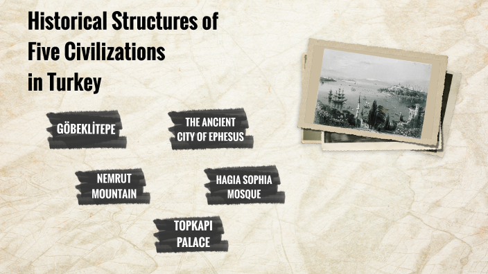 historical structures of five different civilizations in Turkey by ...