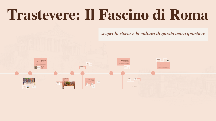 Trastevere: El Encanto de Roma by Andrea Dicroce on Prezi