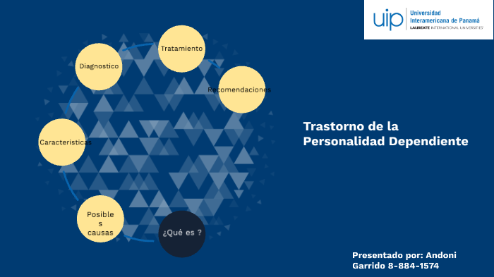 Trastorno de la Personalidad Dependiente by A garrido on Prezi