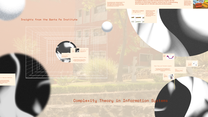 Complexity Theory: Insights from the Santa Fe Institute by Nikkitha ...