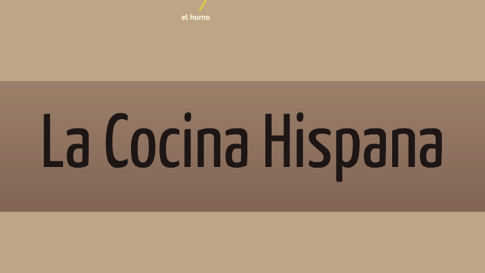 La Cocina Hispana: Unidad 1 Level 3 by Cecilia Gonzalez