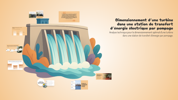 Dimensionnement d'une turbine dans une station de transfert d'énergie ...