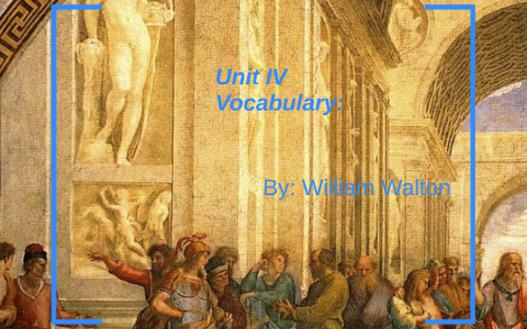 Unit IV Vocabulary: by William Walton-Case on Prezi