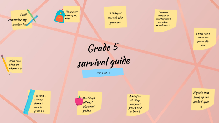 Grade 5 survival guide by Lucy L on Prezi