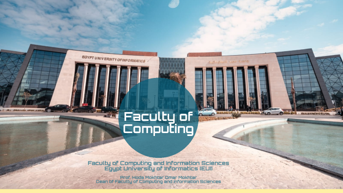 Faculty of Computing and Information Sciences Egypt University of ...
