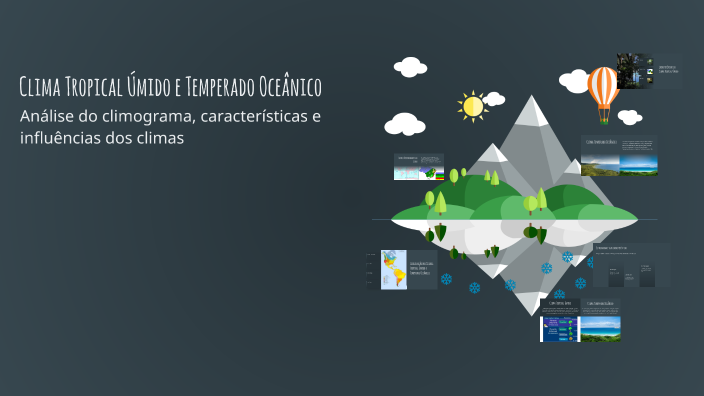 Clima Tropical Úmido e Temperado Oceânico by sabrina coutinho on Prezi