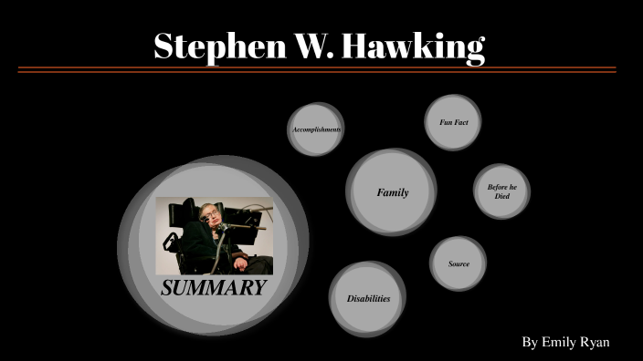 Stephen Hawking by Emily Ryan on Prezi