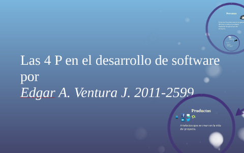 Las 4 P en el desarrollo de software by AJ Ventura on Prezi