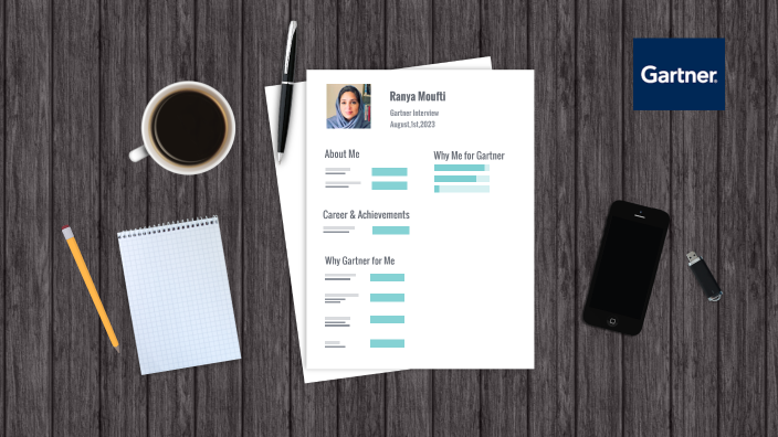 Gartner Interview Presentation by Ranya Moufti on Prezi