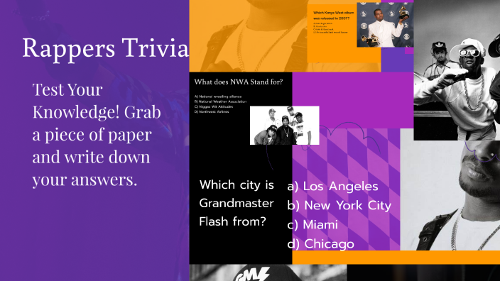 Rappers Trivia Game by Candie Reyes on Prezi