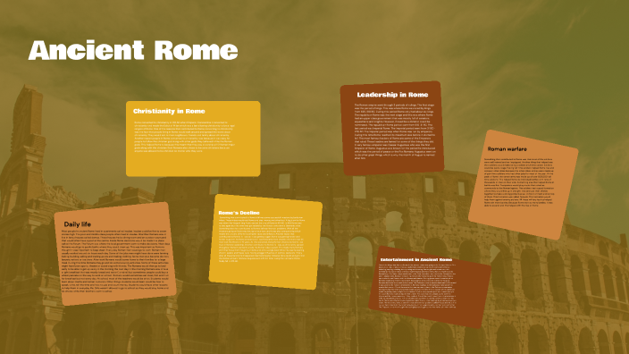 Ancient Rome by Declan Maasdorp on Prezi