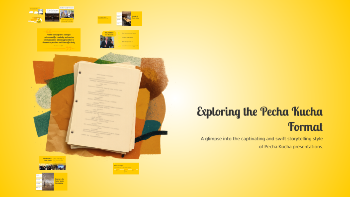 Exploring the Pecha Kucha Format by Kobe Devooght on Prezi