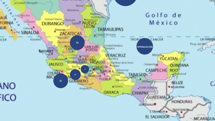 MAPA TURISTICO MÉXICO COLONIAL by Javier Zapote Contreras on Prezi