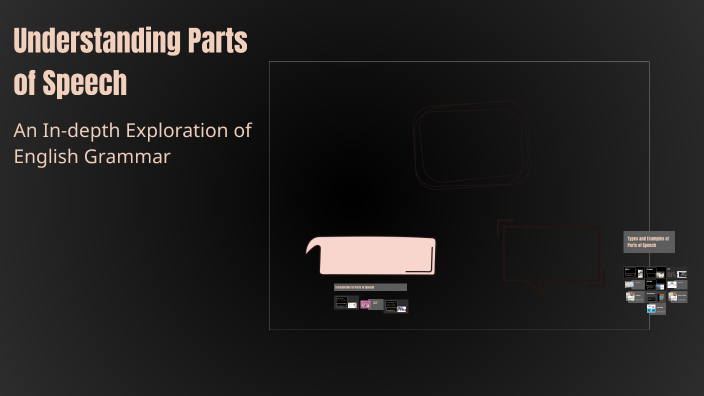 Understanding Parts of Speech by anika patil on Prezi