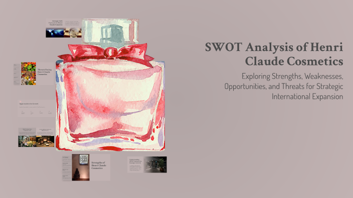 SWOT Analysis of Henri Claude Cosmetics by Sara Fedlaoui on Prezi