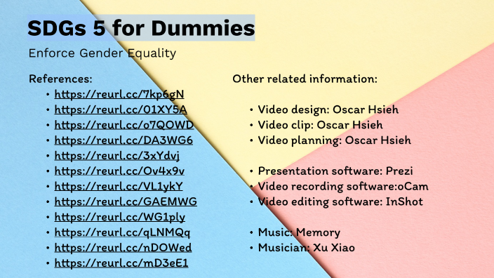 SDGs5 by Derek Hsieh on Prezi