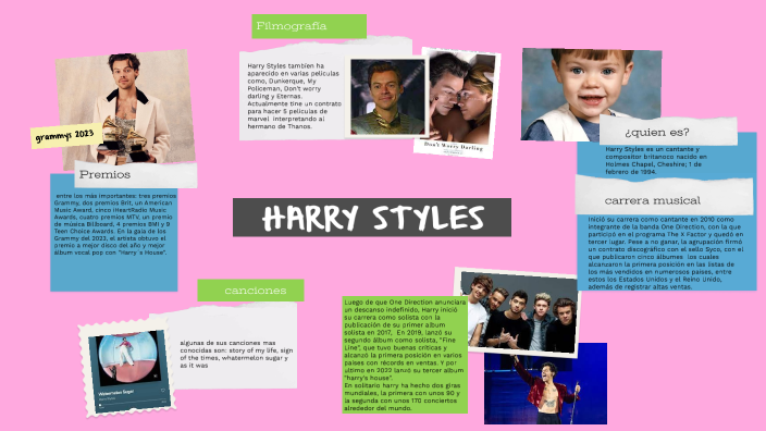 harry styles by irene serrano on Prezi