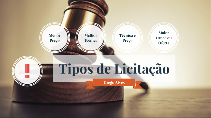 Tipos de Licitação by Diego Alves on Prezi