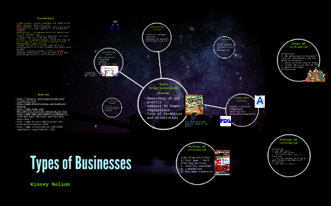 Types of Businesses by Kinsey Nelson on Prezi