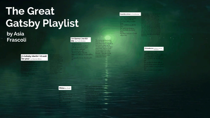 The Great Gatsby Playlist by Asia Frascoli on Prezi