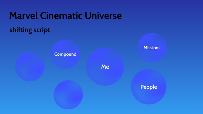 mcu script by Brigid Keating on Prezi