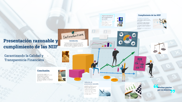 Presentación razonable y cumplimiento de las normas internacionales de ...