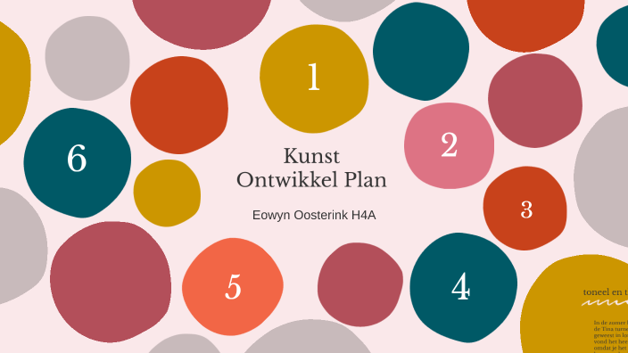 Kunst Ontwikkel Plan door Eowyn Oosterink by Eowyn Oosterink on Prezi