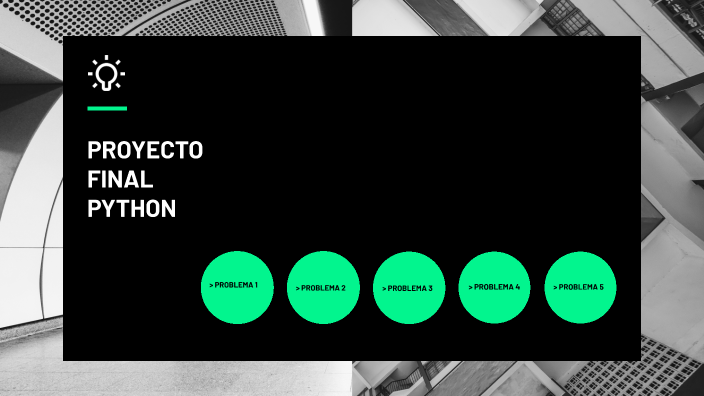 PROYECTO FINAL PYTHON by Gimy Zuñiga Zuñiga on Prezi