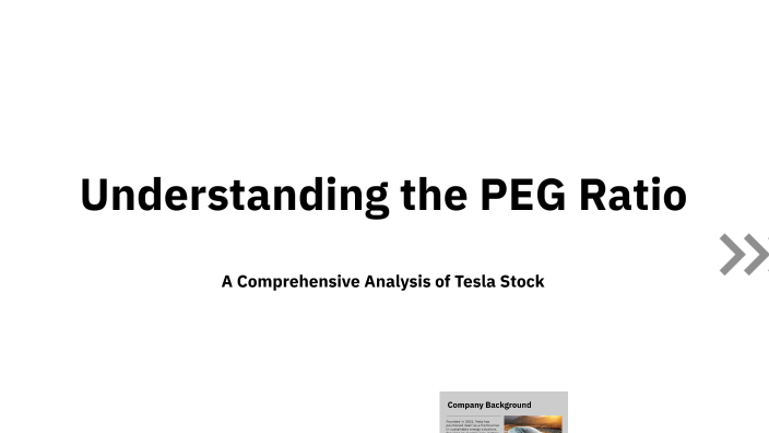 Understanding the PEG Ratio by Cameron Roxburgh on Prezi