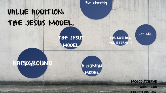 Value addition: the Jesus Model. by Tatenda Mabuya on Prezi