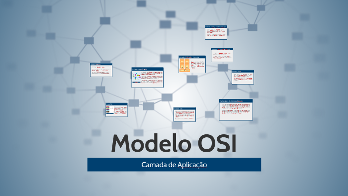 Modelo OSI Camada de Aplicação by Júlio Pelúcio