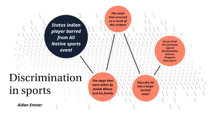 Discrimination in sports by Aidan Entner on Prezi