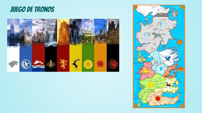 Mapa del Continente de Poniente: Un Mundo Ficticio by Carlos Esquivel ...