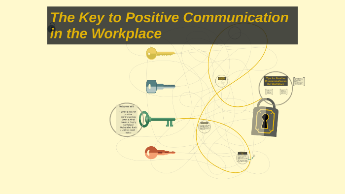 The Key to Positive Communication in the Workplace by J Jennings on Prezi
